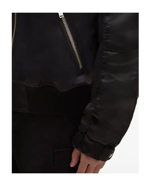 Moose Knuckles Logo Bomber Jacket