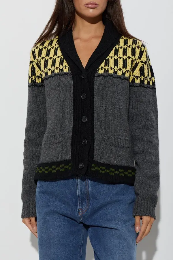 Marni Wool Cardigan With Pockets
