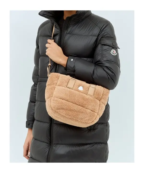 Moncler Caradoc Teddy Mini Tote Bag