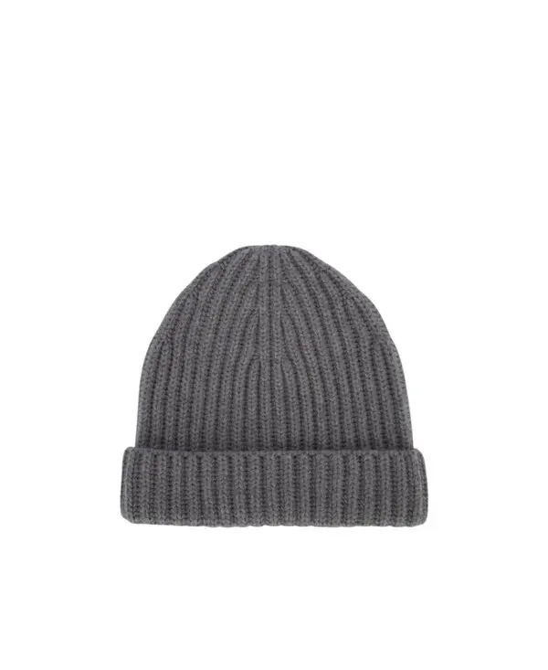 Loro Piana Rib Knitted Hat - Black