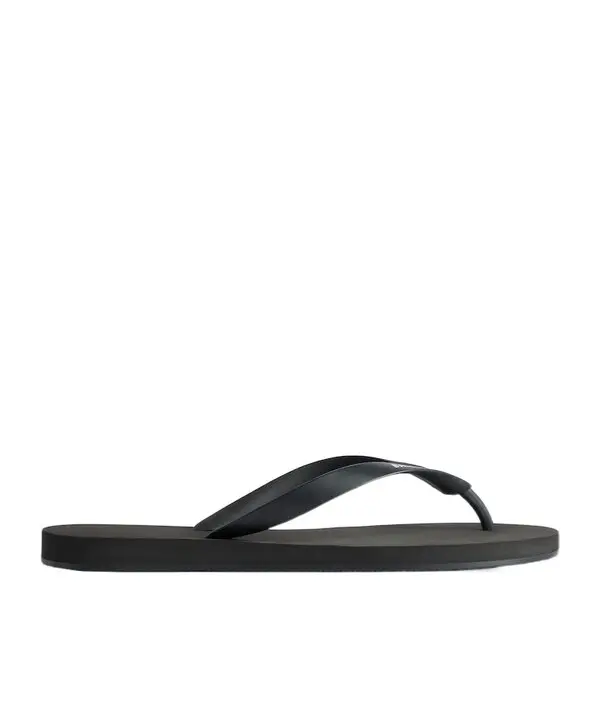 Balenciaga Logo Printed Thong Sandals