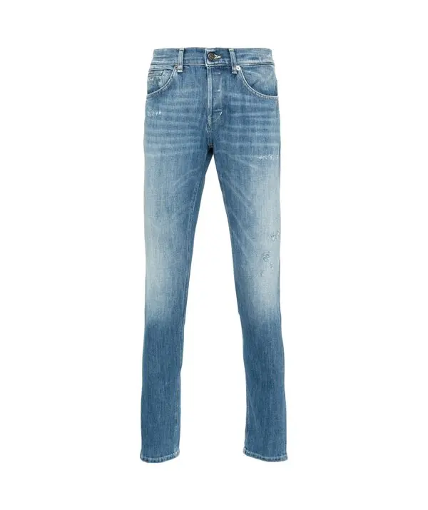 DONDUP Relaxed Fit Jeans With Logo Detail