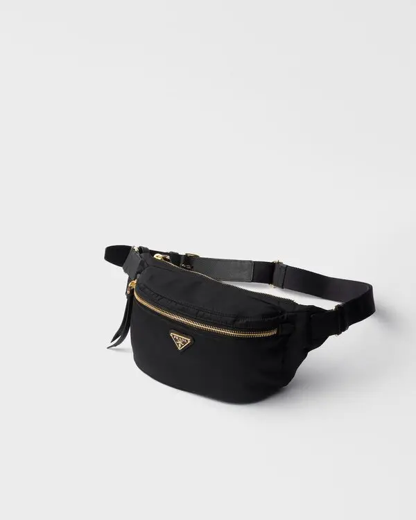 Prada Re-nylon And Saffiano Leather Belt Bag