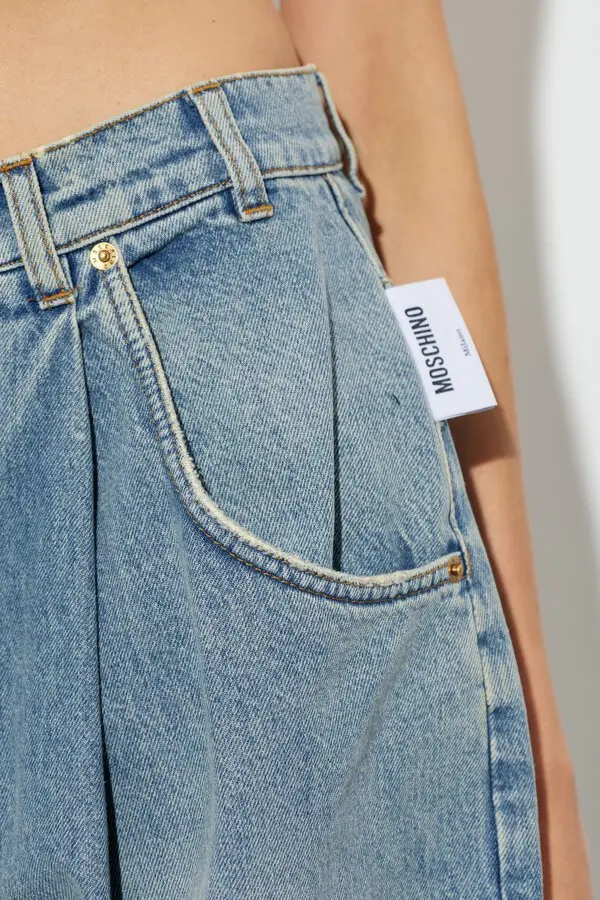 Moschino Pleated Jeans