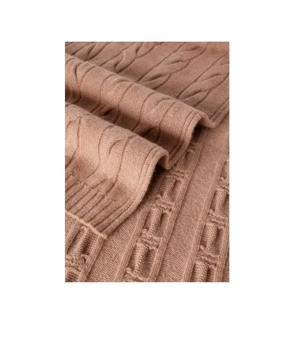 Loro Piana Napier Knitted Scarf