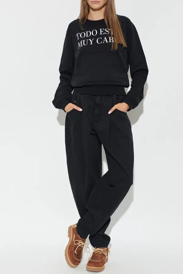 Moschino Pleated Jeans
