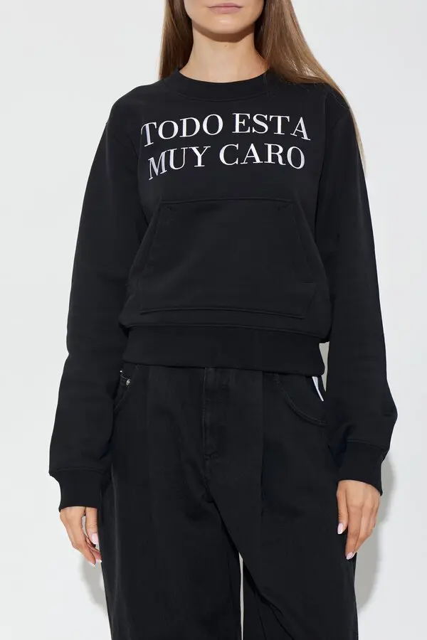 Moschino Sweatshirt With Embroidered Logo