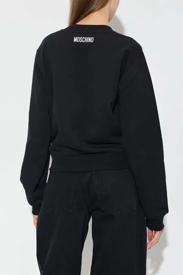 Moschino Sweatshirt With Embroidered Logo
