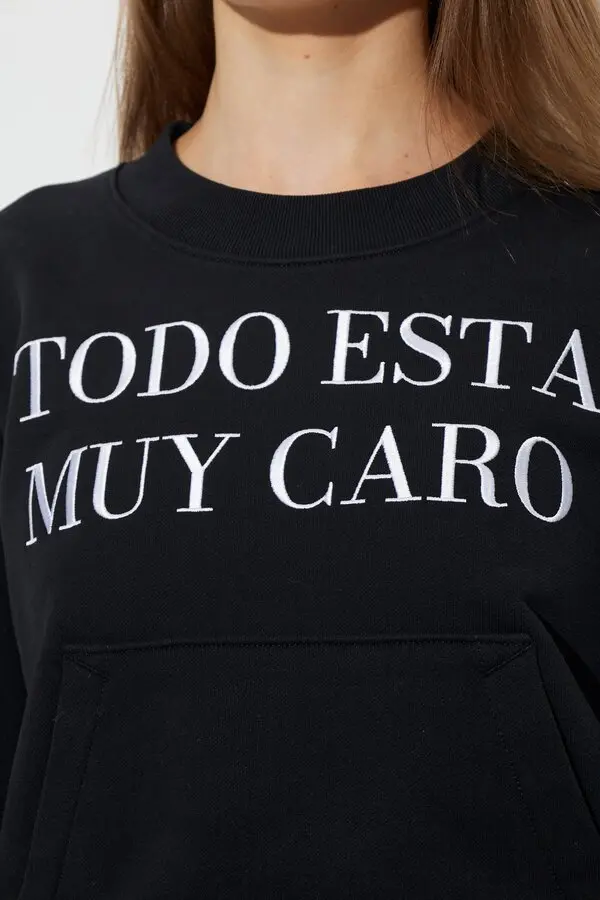 Moschino Sweatshirt With Embroidered Logo