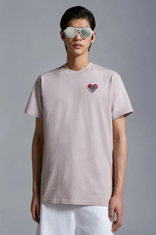 Moncler Logo Patch Crewneck T-shirt