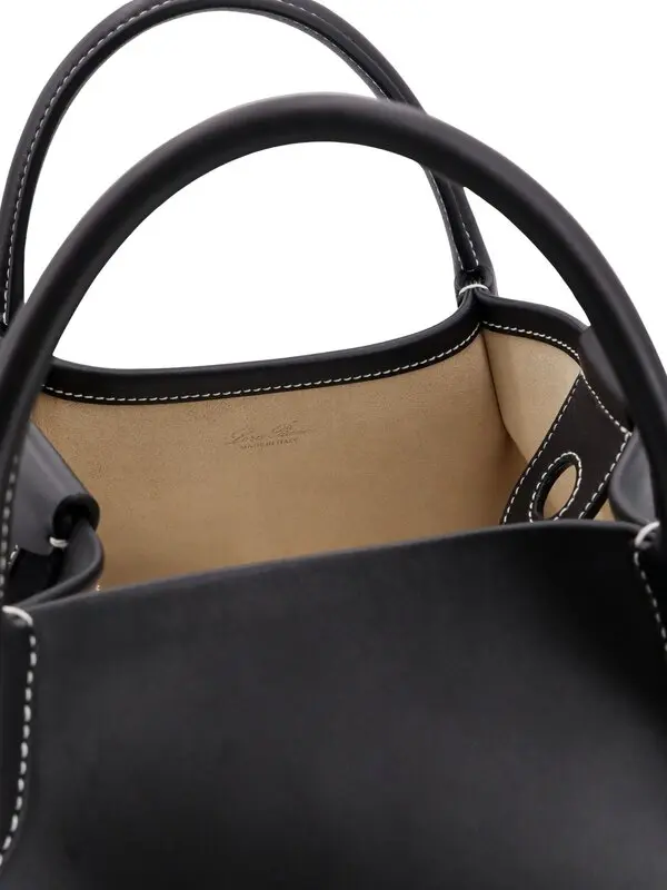 Loro Piana Top Handle Shoulder Bag
