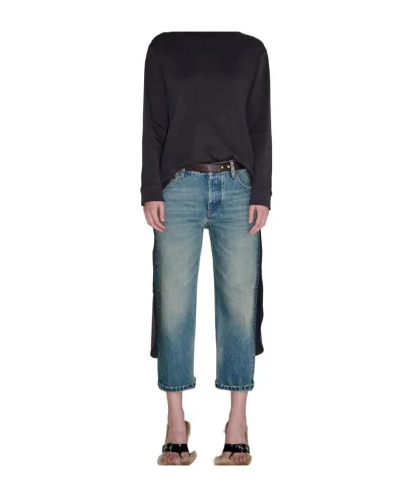 DARKPARK Lizzie Cropped Boyfriend Denim