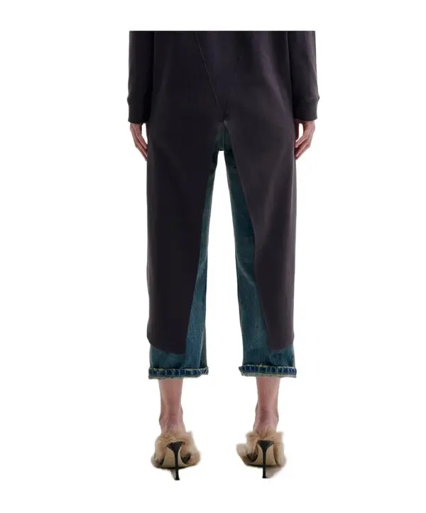 DARKPARK Lizzie Cropped Boyfriend Denim