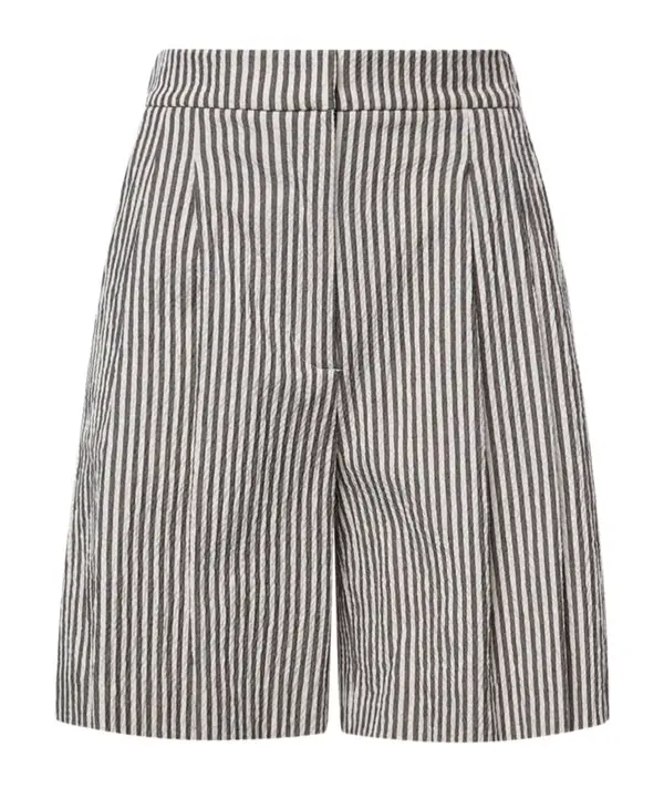 OTTOD'AME Striped Tailored Shorts