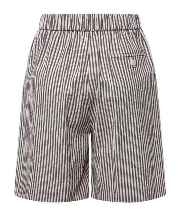 OTTOD'AME Striped Tailored Shorts
