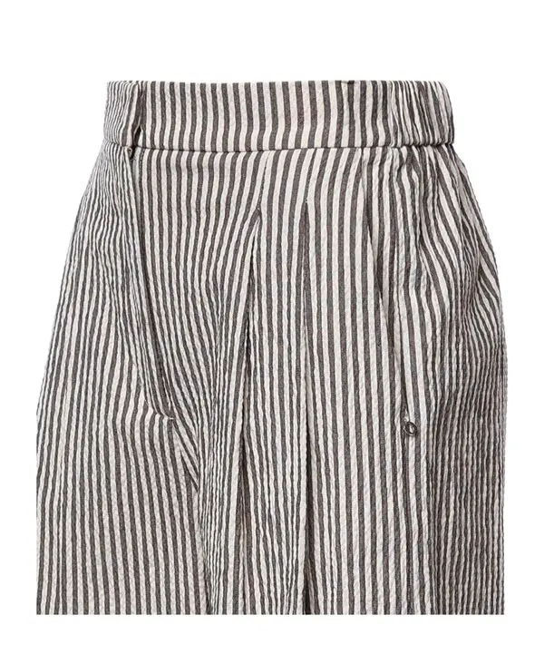 OTTOD'AME Striped Tailored Shorts