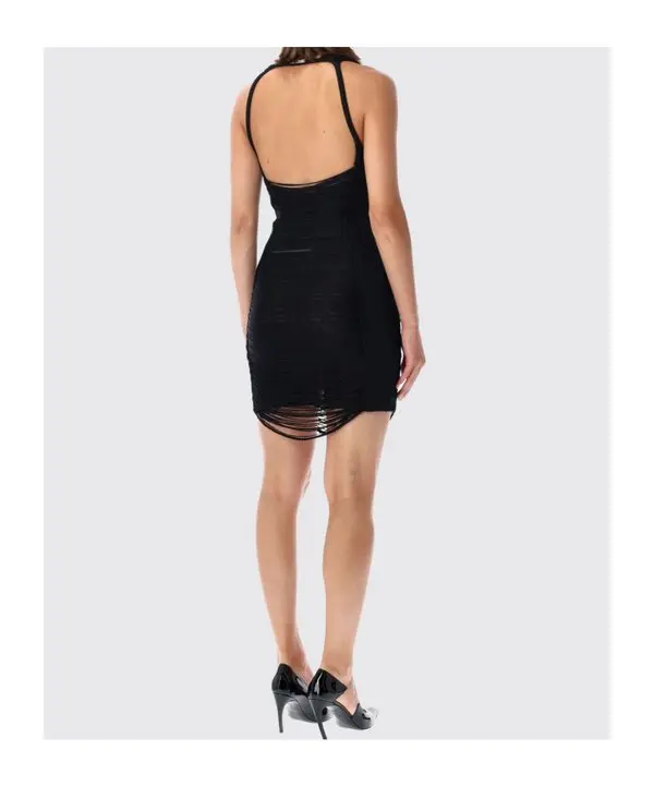 Attico Sheer Mini Dress