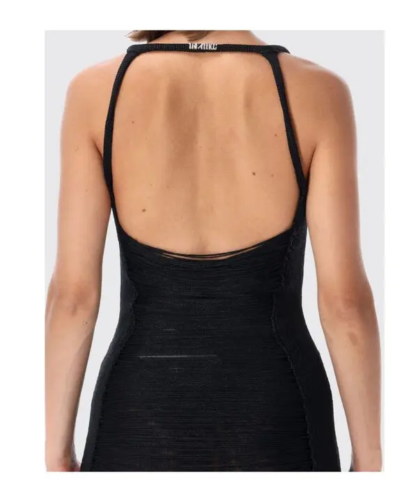 Attico Sheer Mini Dress