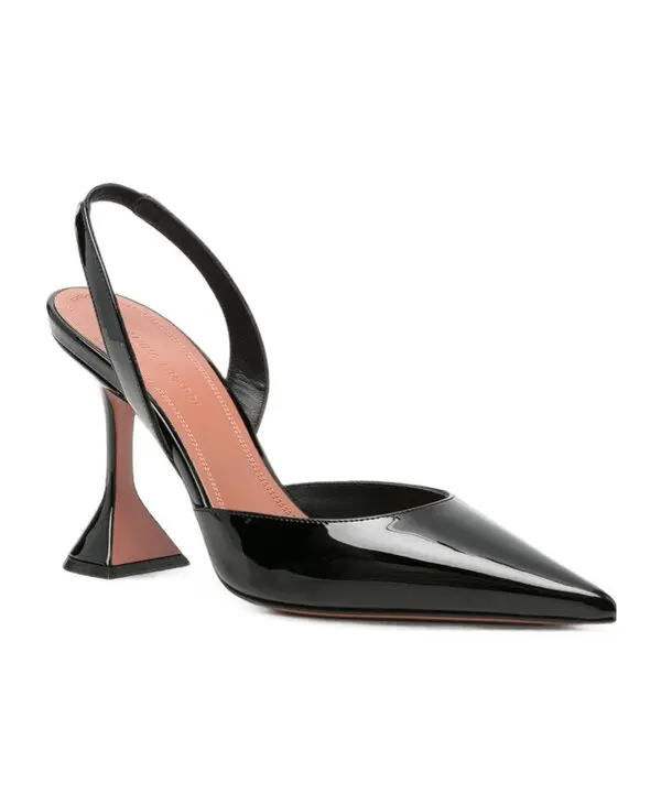 Amina Muaddi Pointed Toe High-heeled Sandals
