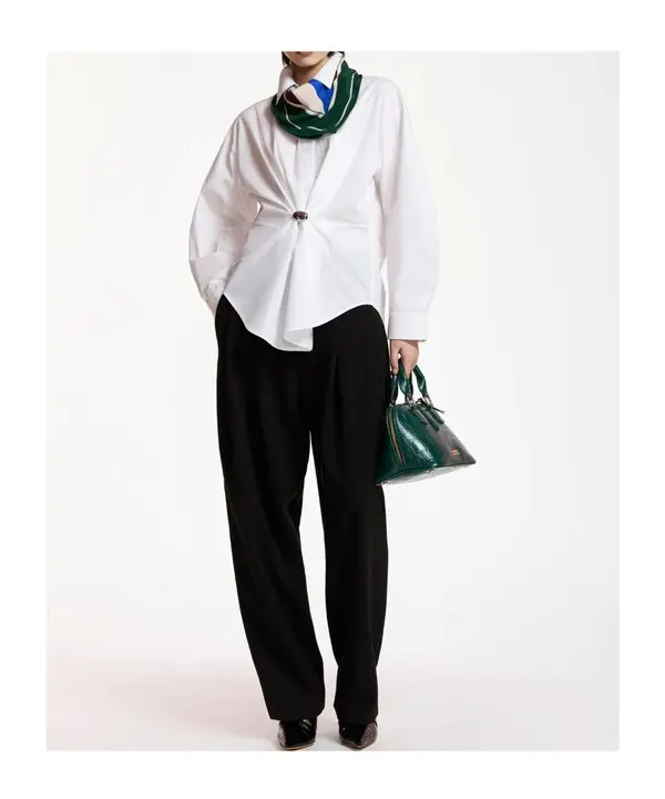 Essentiel Antwerp Organic Cotton Oversized Shirt
