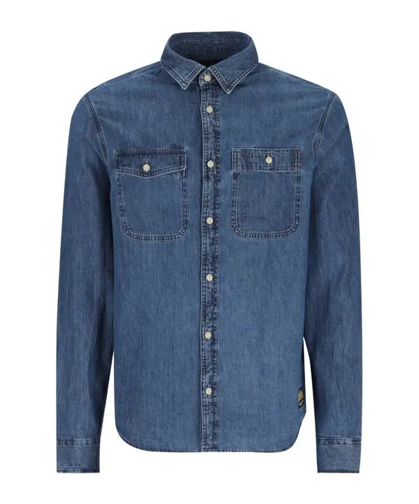 Barbour Long-sleeve Denim Shirt