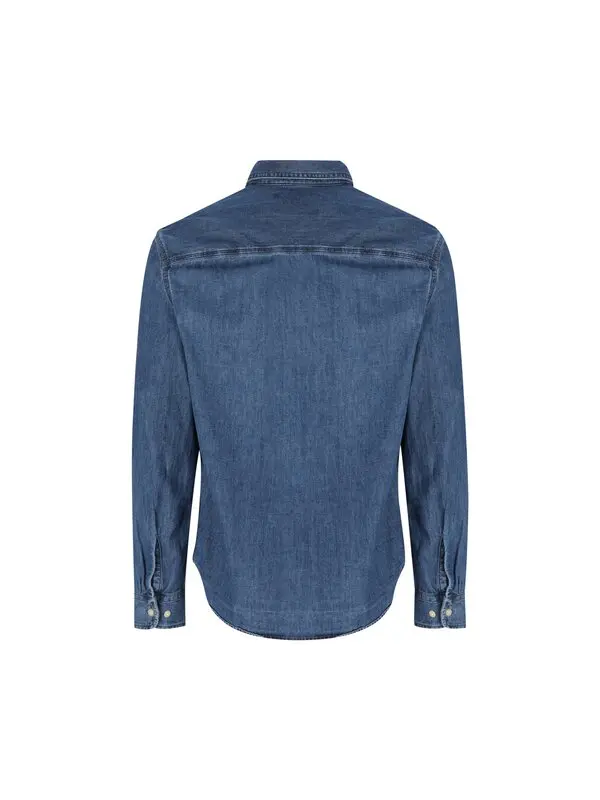Barbour Long-sleeve Denim Shirt