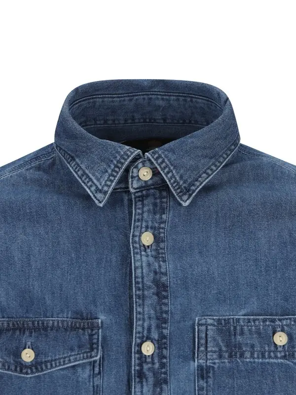 Barbour Long-sleeve Denim Shirt