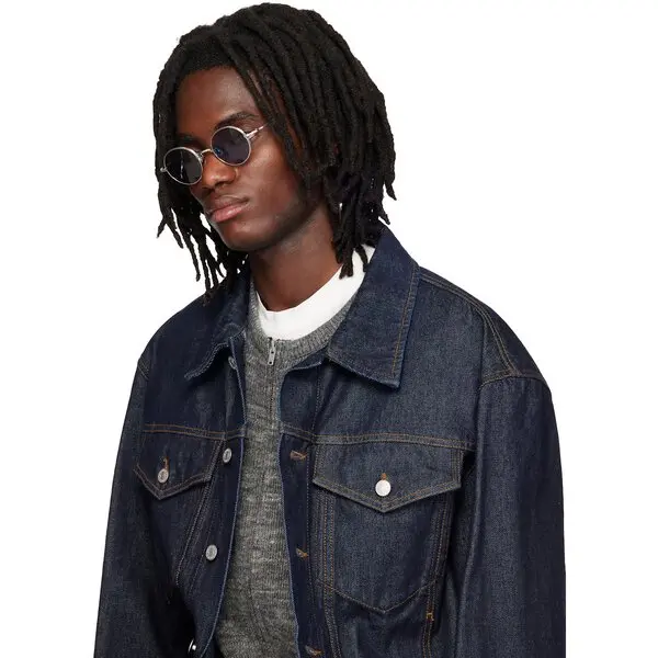 Matsuda Round Titanium Sunglasses