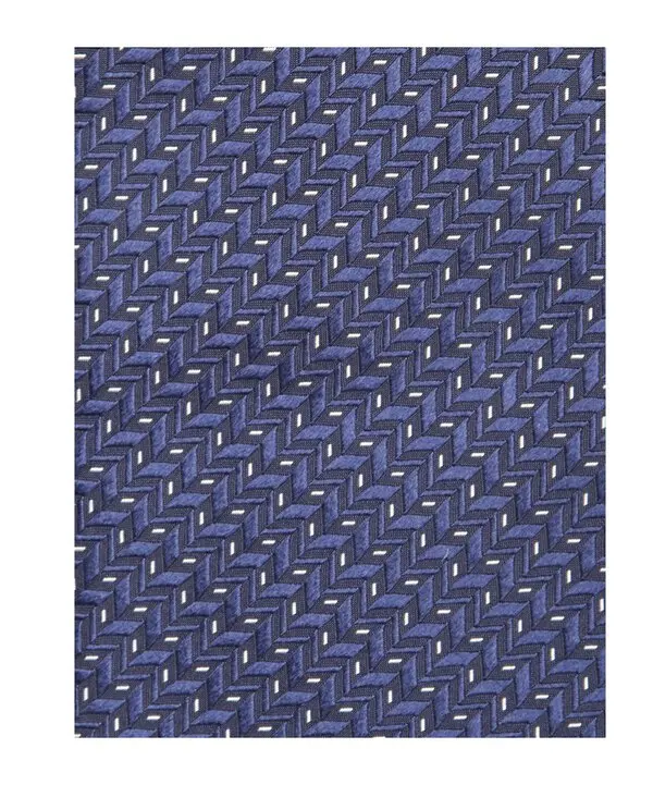 Canali Geometric-pattern Tie
