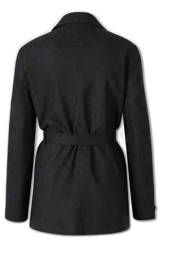 Peserico Long Sleeved Belted Jacket