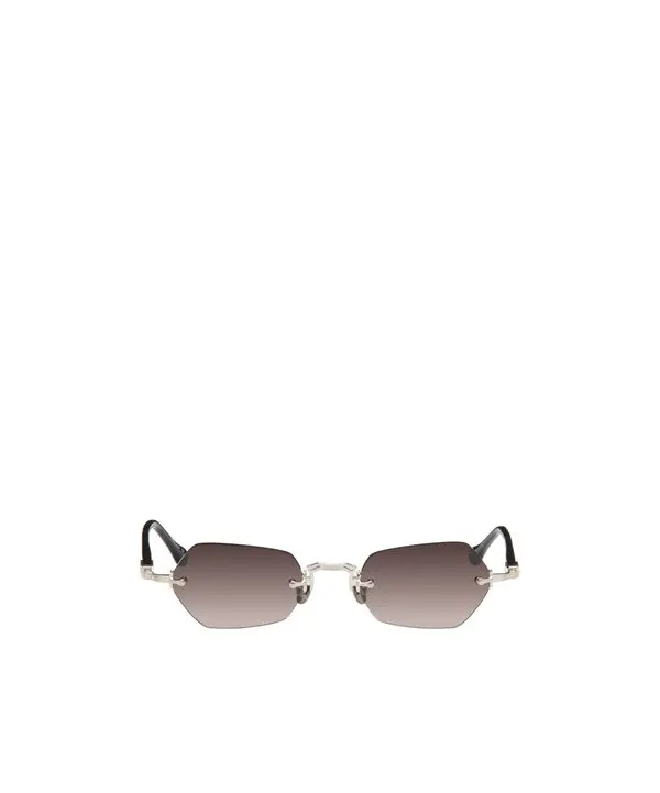 Matsuda Hexagonal Rimless Sunglasses