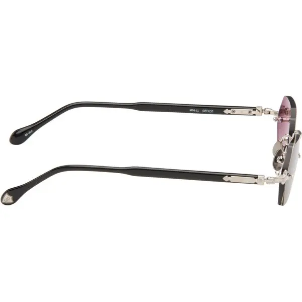Matsuda Hexagonal Rimless Sunglasses