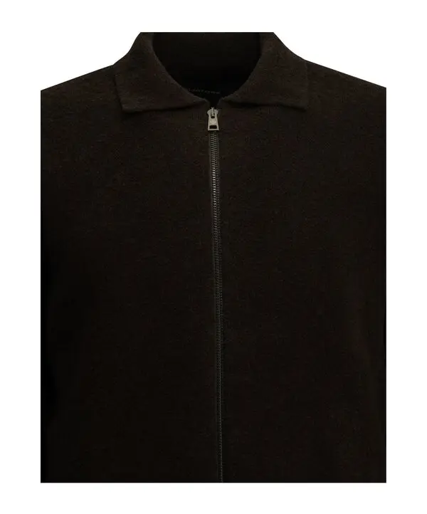 Tagliatore Long-sleeve Zip-up Cardigan