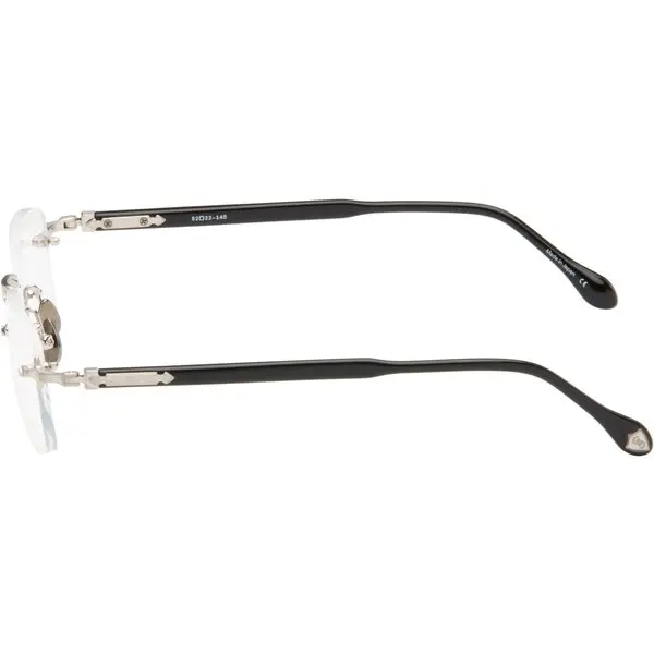 Matsuda Rectangular Rimless Eyeglasses