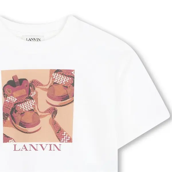 LANVIN Graphic Printed Crewneck T-shirt