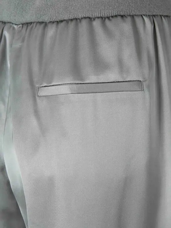 Peserico Satin Casual Pants