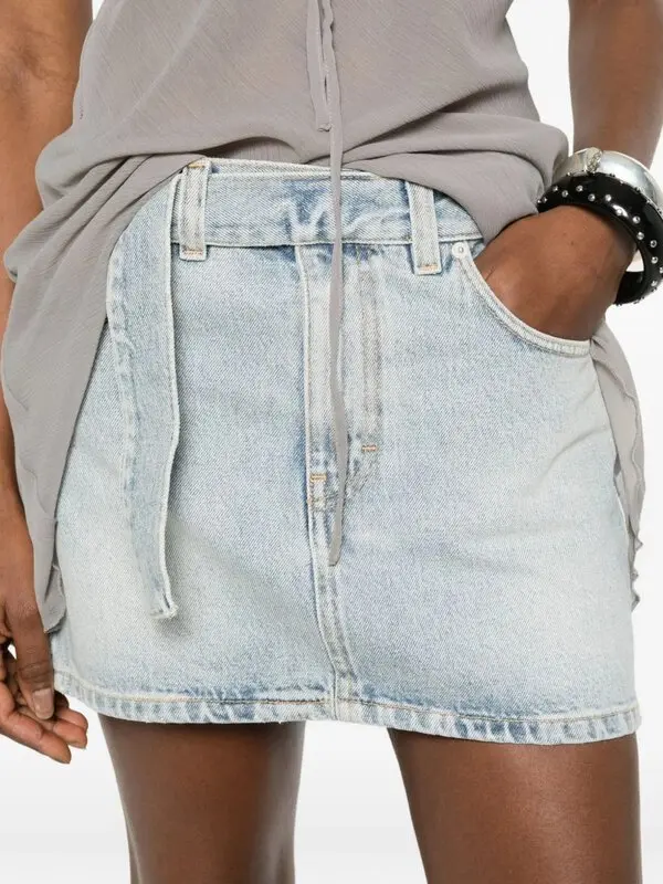 HAIKURE Tyra Celestial Belted Skirt