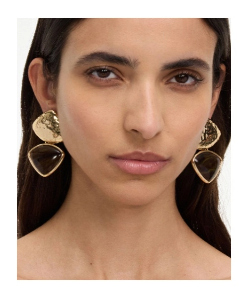 SELF-PORTRAIT Geometric-shaped Earrings