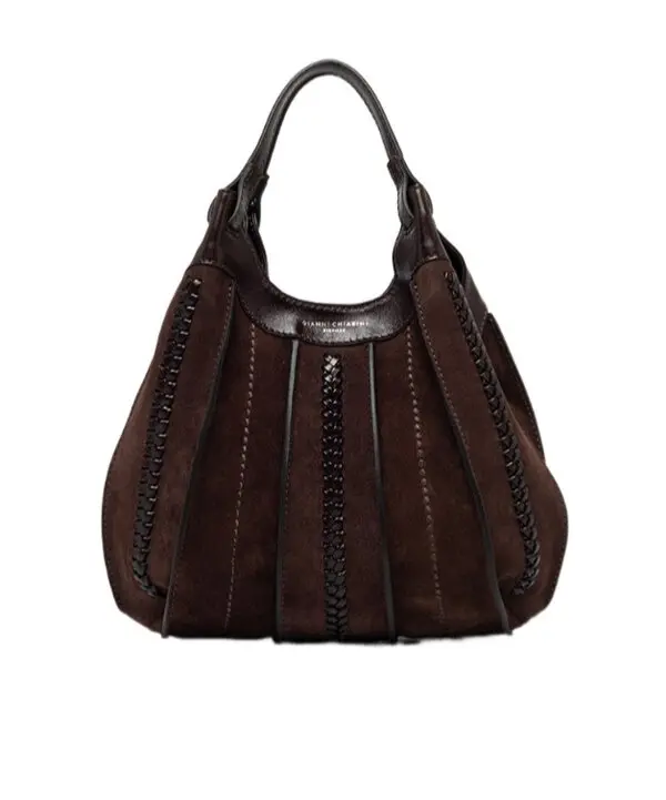 GIANNI CHIARINI Dua Pleated Shoulder Bag