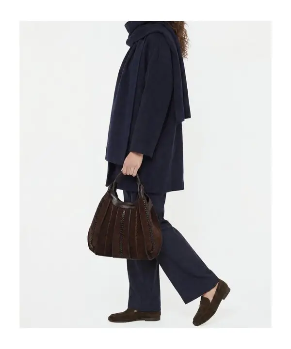 GIANNI CHIARINI Dua Pleated Shoulder Bag