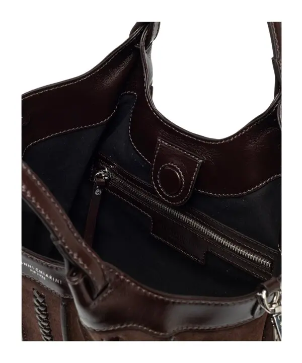 GIANNI CHIARINI Dua Pleated Shoulder Bag