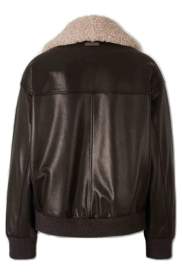 Peserico Zip-up Bomber Jacket