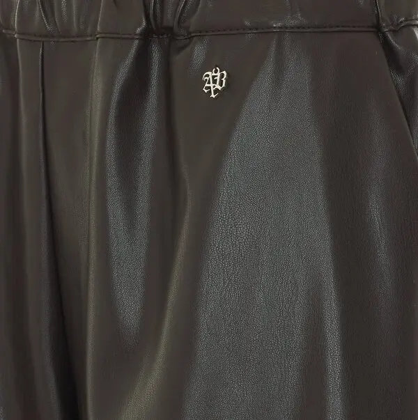 ANIYE BY Elasticated Faux Leather Pants