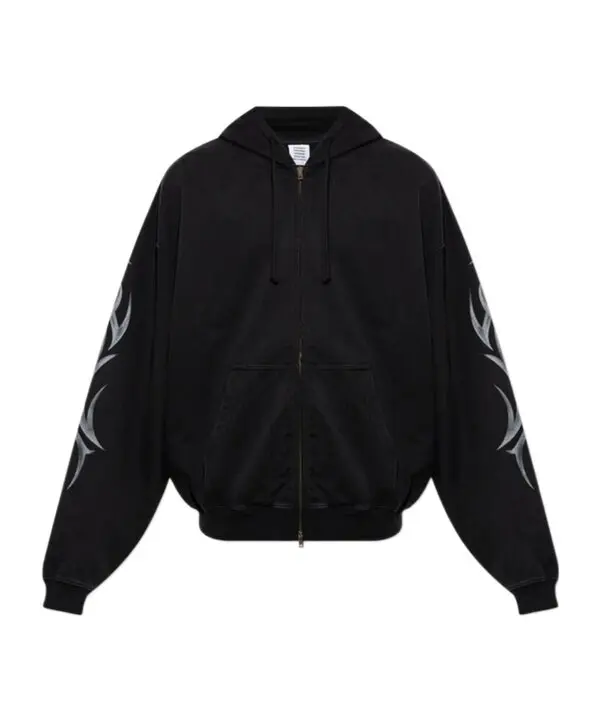 Vetements Detailed Zip-up Jacket