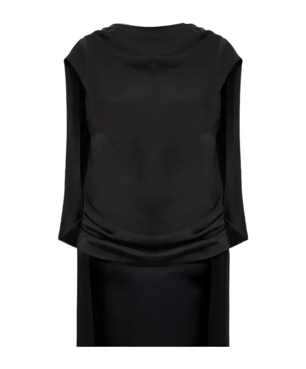Simkhai Bella Draped-detail Tunic Top