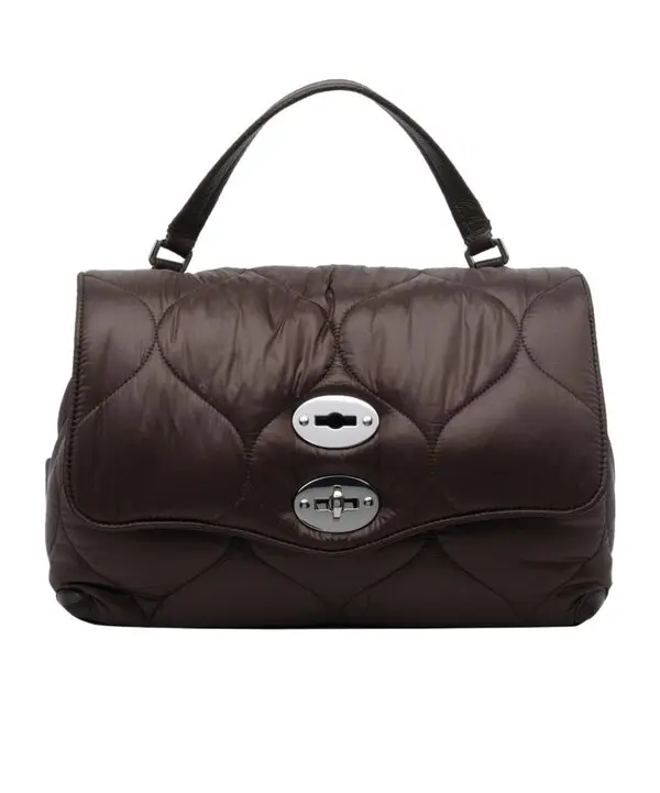 ZANELLATO Postina Lunaria Quilted Shoulder Bag