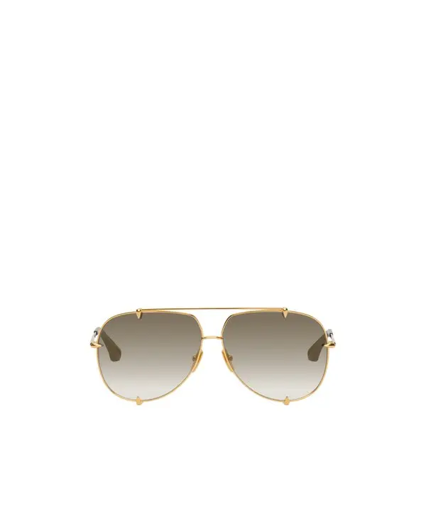 Dita Talon Aviator Sunglasses - Gold