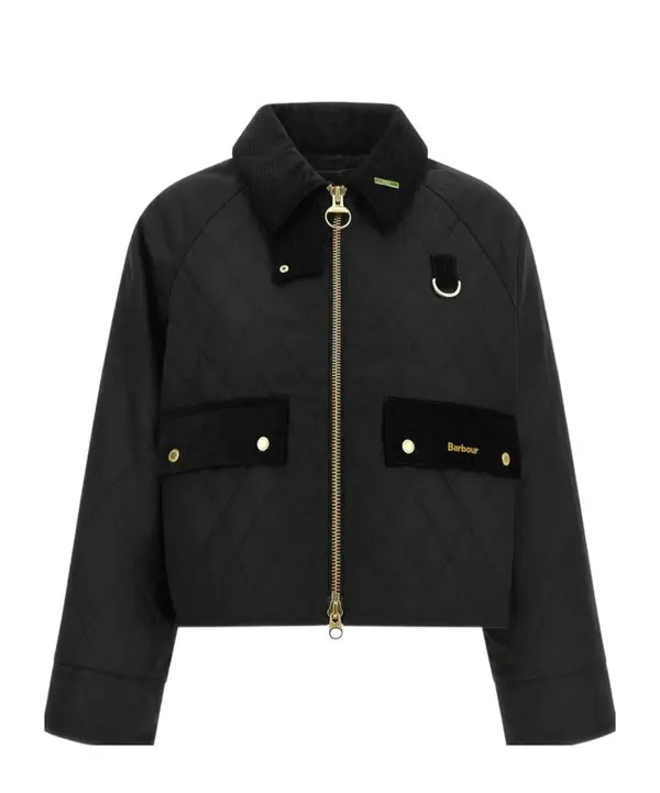 Barbour Spey Icons Cropped Quilted Jacket