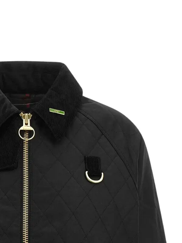 Barbour Spey Icons Cropped Quilted Jacket