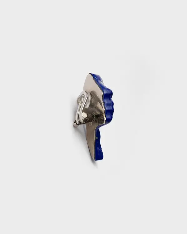 Prada Resin And Metal Earring